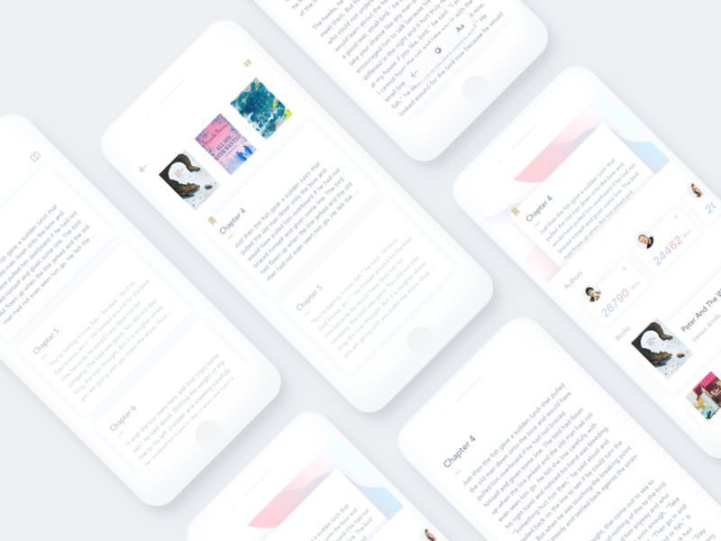 Books App Concept by Ciel.w on Dribbble