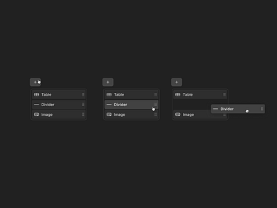 WYSIWYG Editor Components by Johannes Gerber on Dribbble