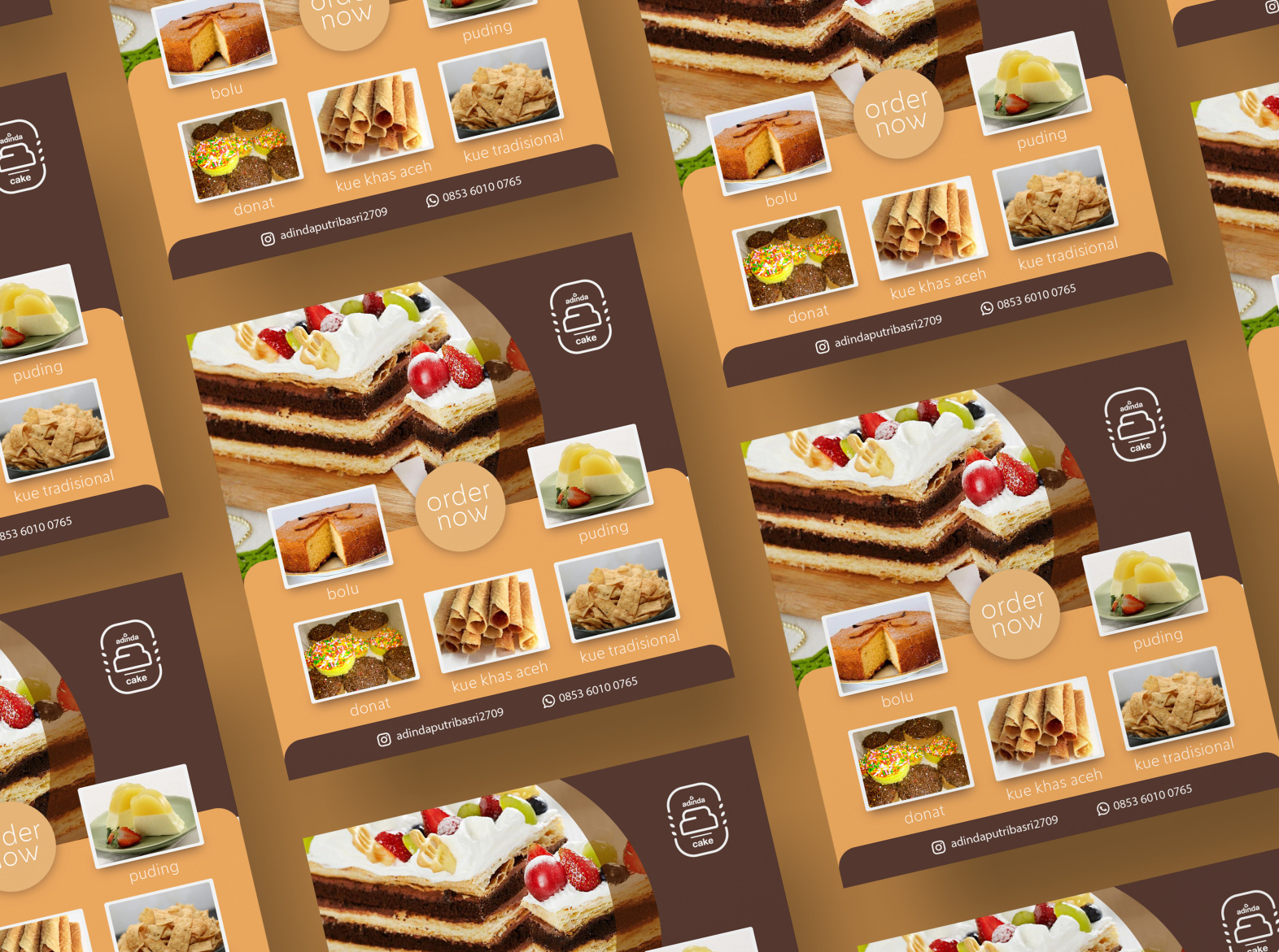 Free Grid Square Flyer Mockup by Zulbadri on Dribbble