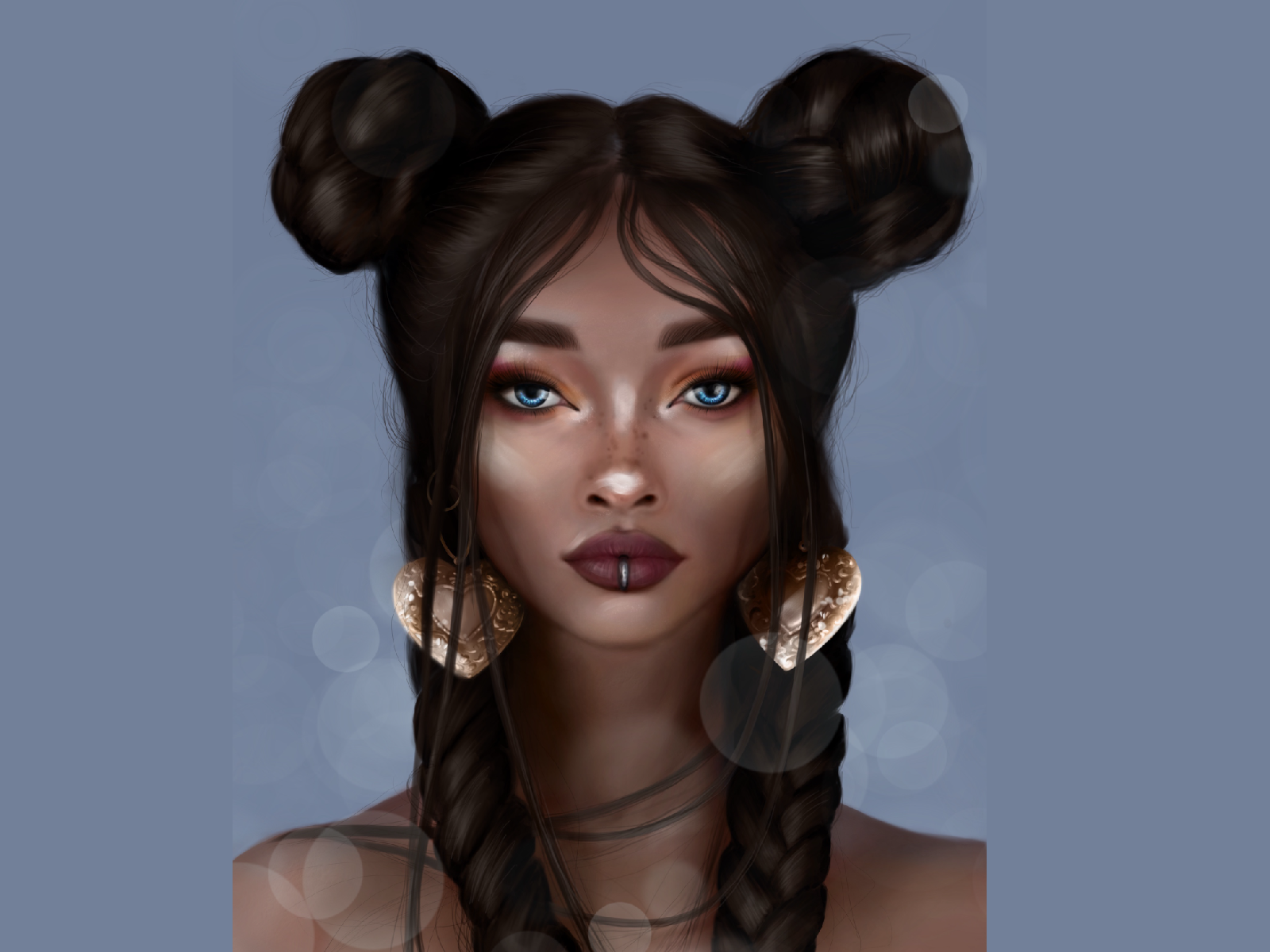 Girl by Iryna on Dribbble