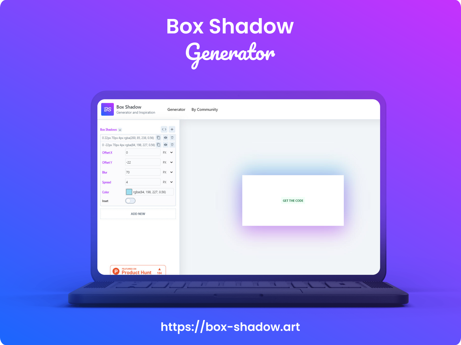 Box Shadow Generator and Inspiration by Andrei Surdu on Dribbble