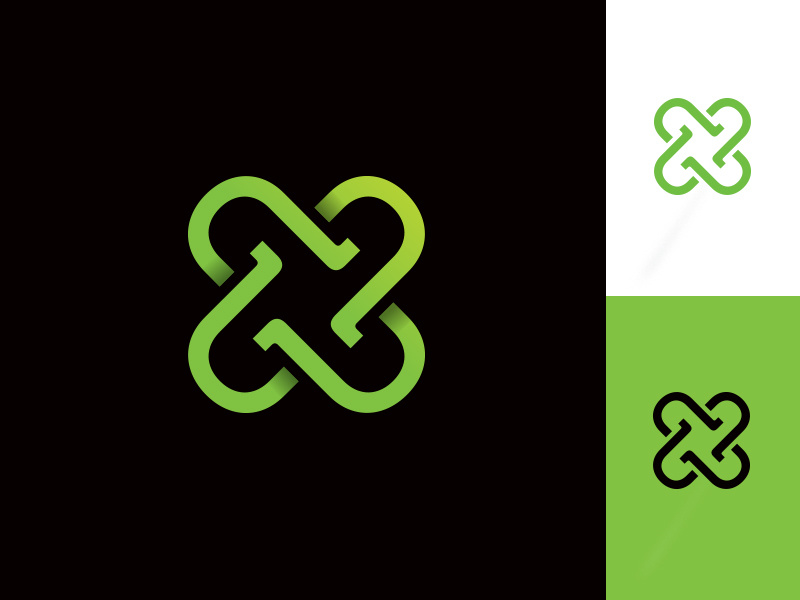 X Logo by Deb Panckhurst on Dribbble