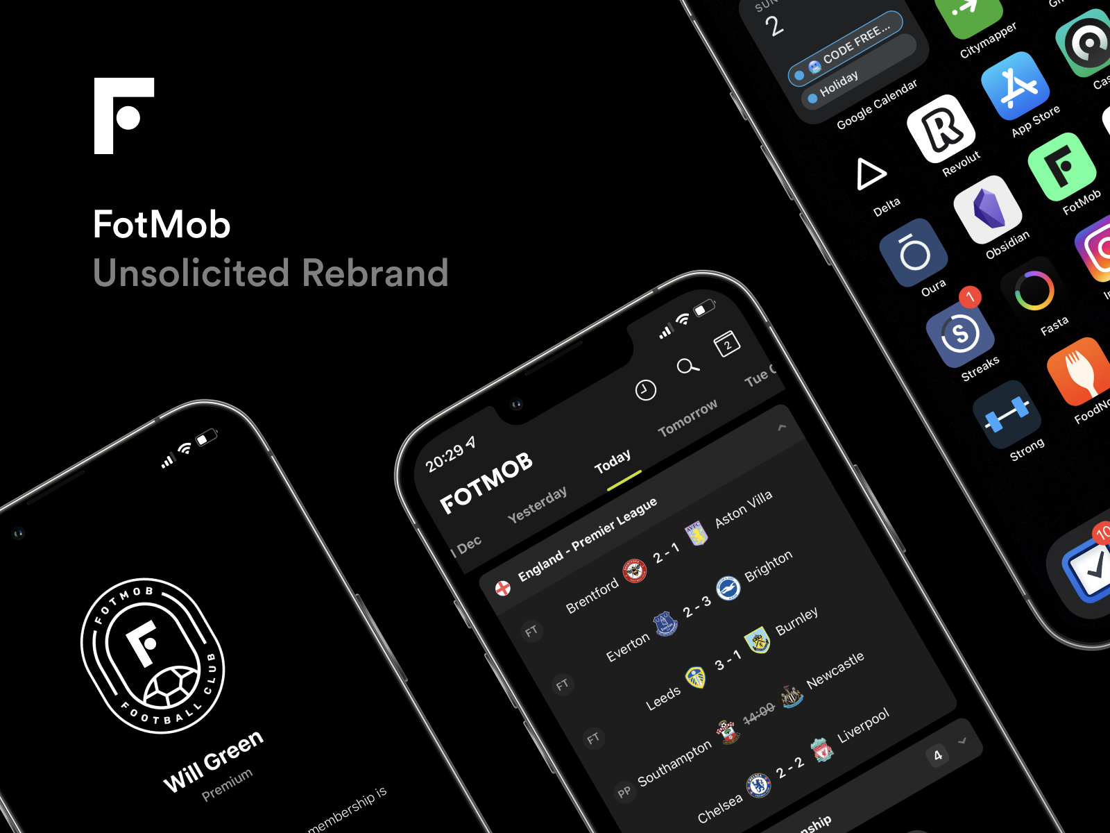 FotMob Unsolicited Rebrand ⚽ by Will Green on Dribbble