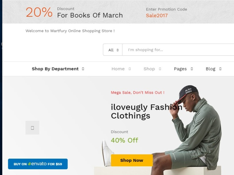 Wordpress Ecommerce Website martfury theme by Rafique Ullah on Dribbble