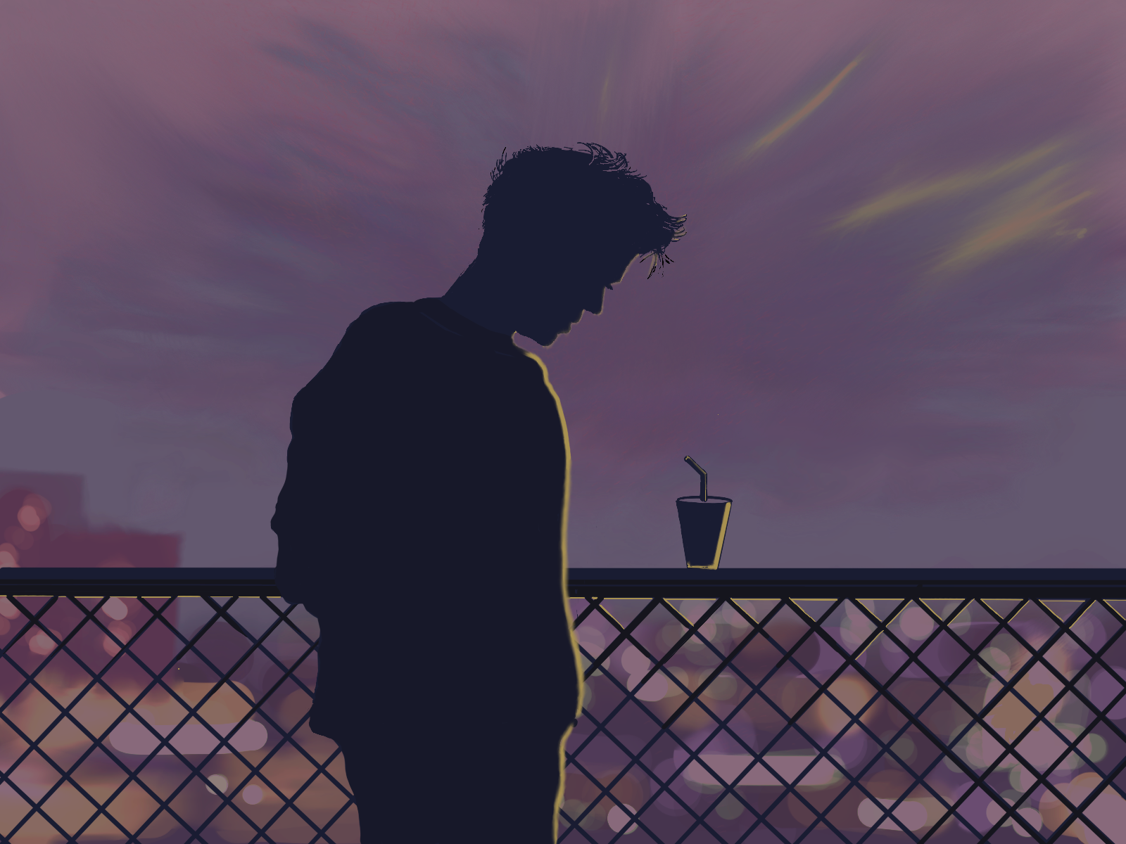 Lonely Boy Illustration by Krishnil Bhojani on Dribbble