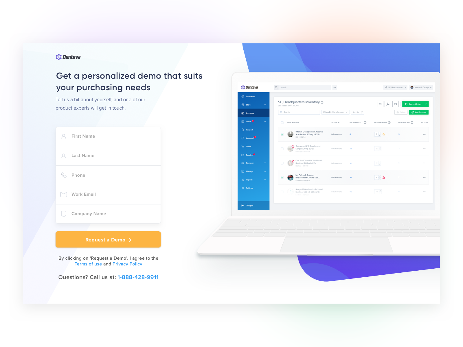Method Request a Demo by Ōverspace on Dribbble