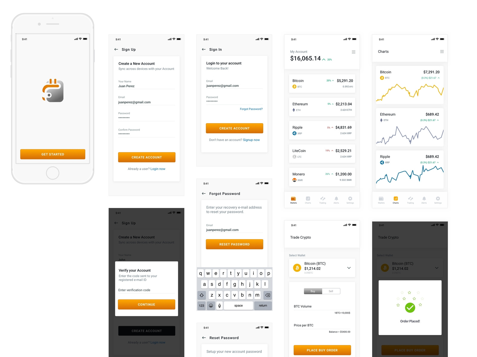Exploratory App Design by Sweta on Dribbble