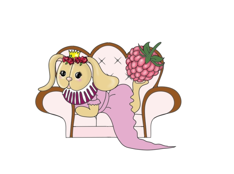 Raspberry princess by Valerie on Dribbble