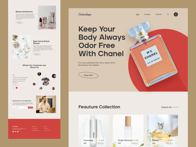 Modern Shop Website Design by Kaitlin Ro on Dribbble