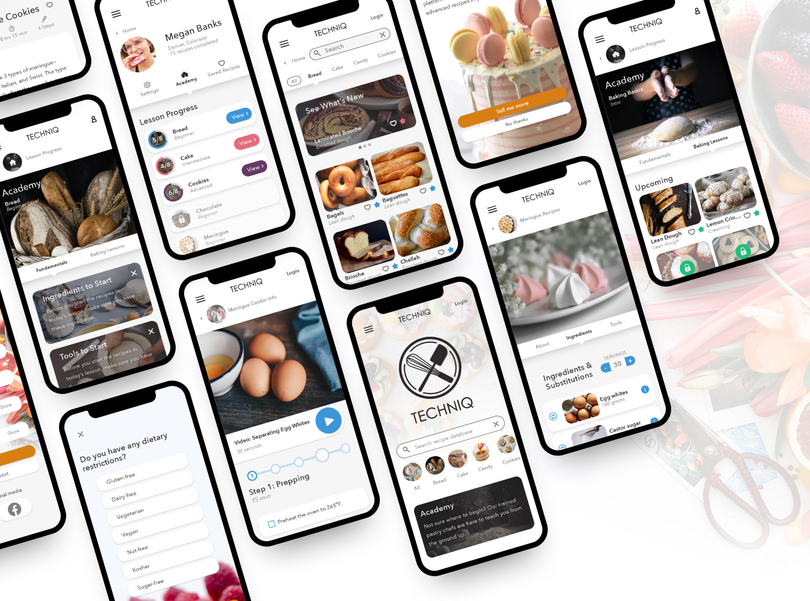 TECHNIQ by Sarah Lauchli on Dribbble