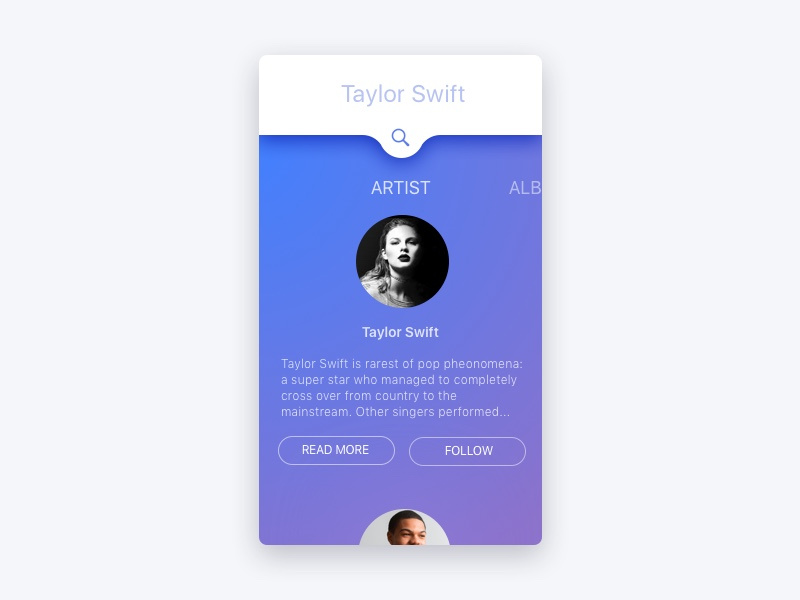 Daily ui 22 - Search by YJ on Dribbble