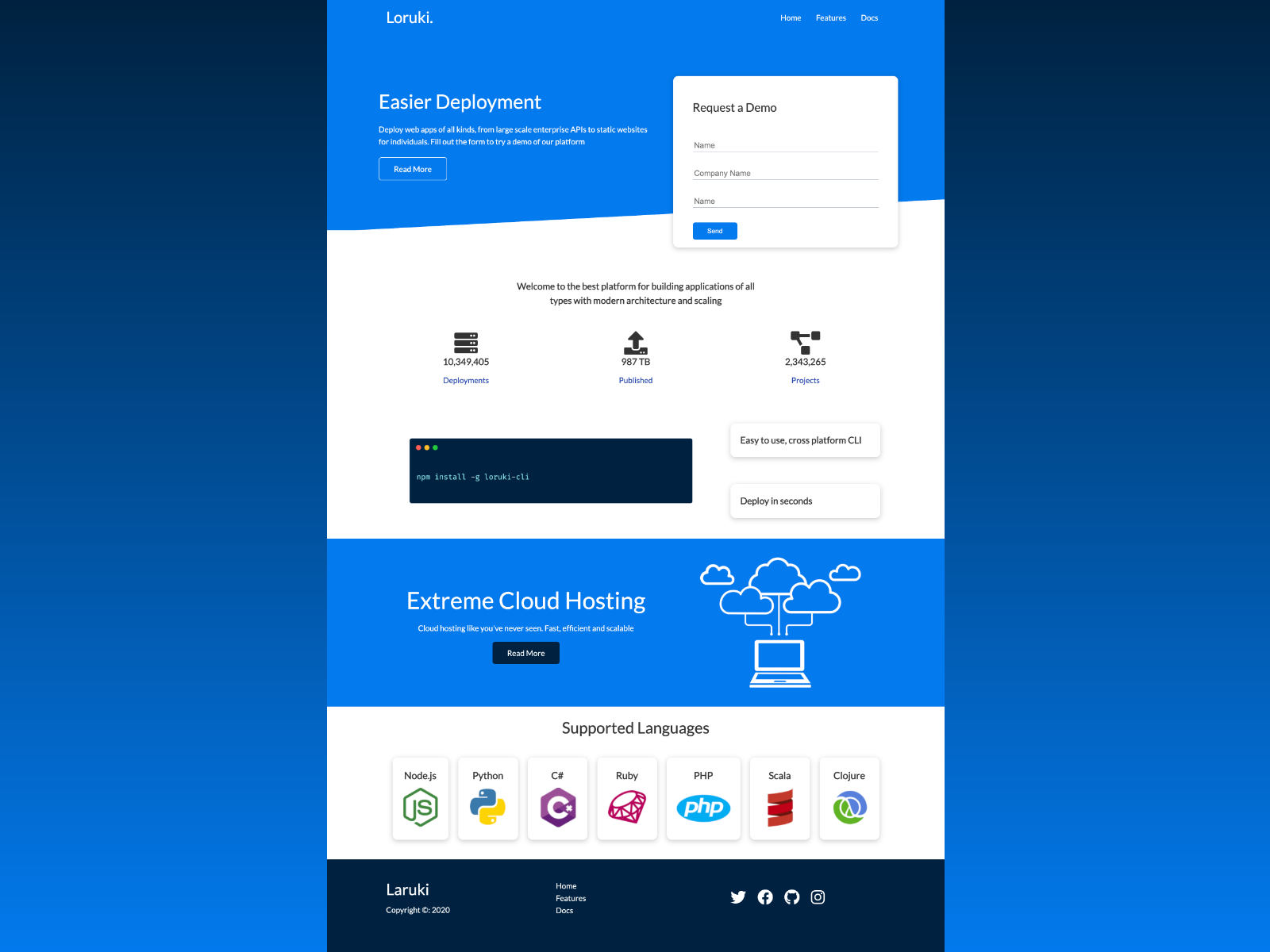 loruki-cloud by Joe on Dribbble