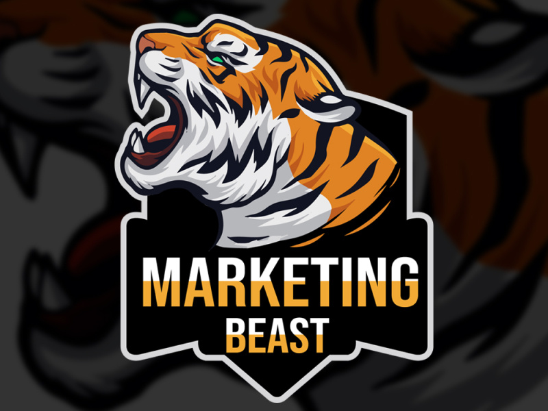 Mascot Marketing Logo by Mahbubur Hamim on Dribbble