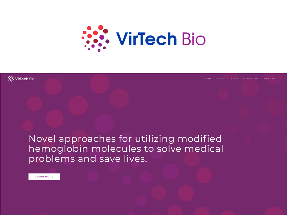 Virtech website by Fernanda Donnini on Dribbble