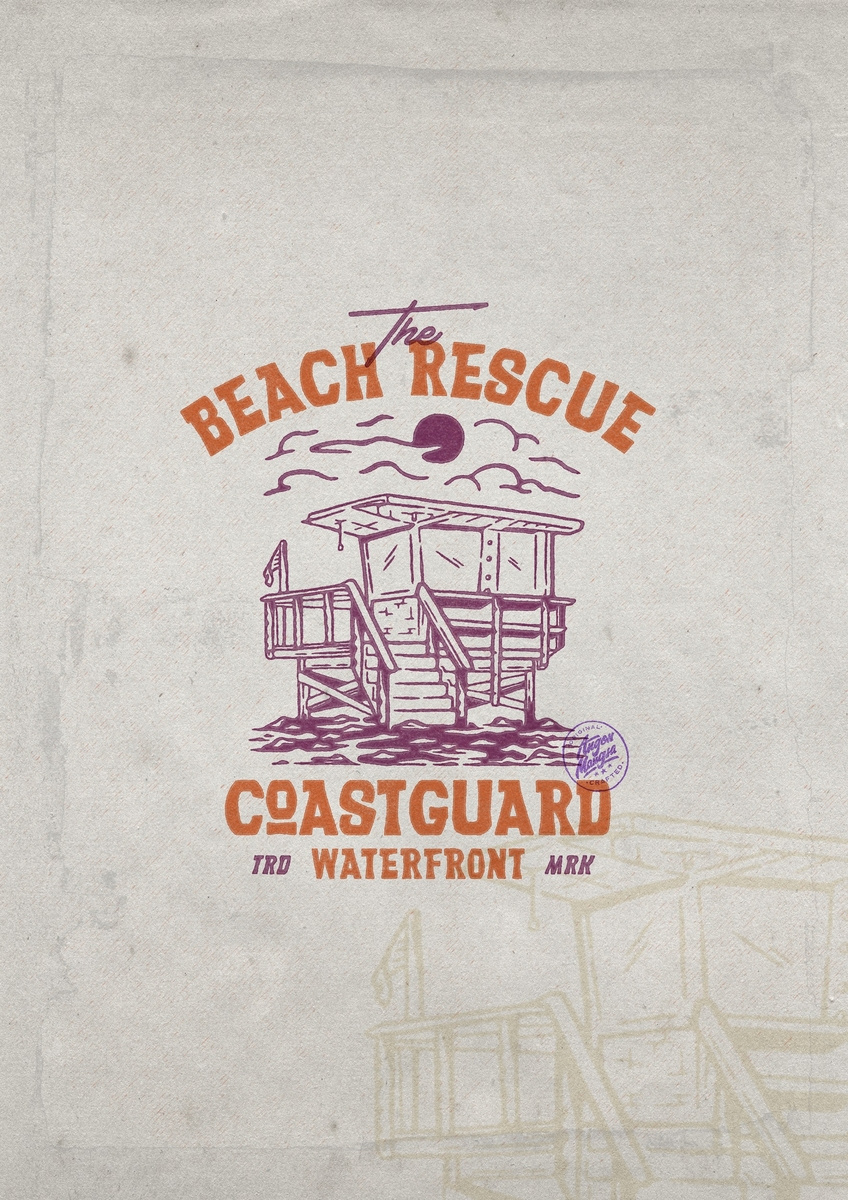 Beach Rescue by Angon Mangsa on Dribbble