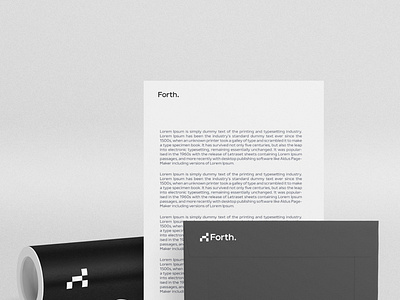 Forth.® — Brand Identity by Ala Kallala on Dribbble