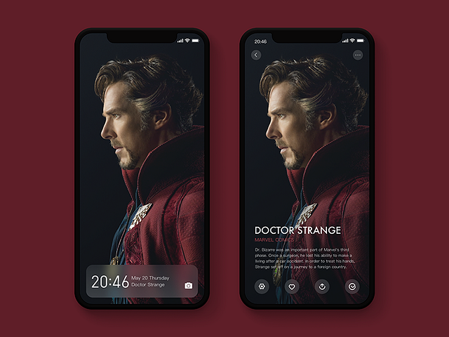 Lock Screen Pictorial Design by MOWU DESIGN on Dribbble