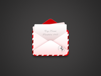 Dribbble - mail-desktop-icon-_ferrari_.png by MOWU DESIGN