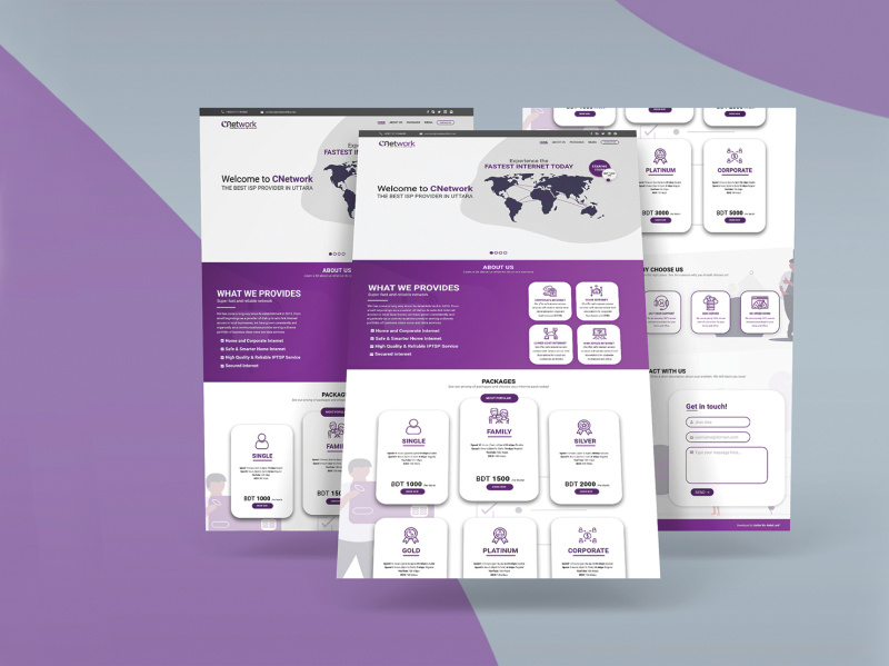 Dribbble - ISP Company Website Design.jpg by Sabbir Bin Abdul Latif