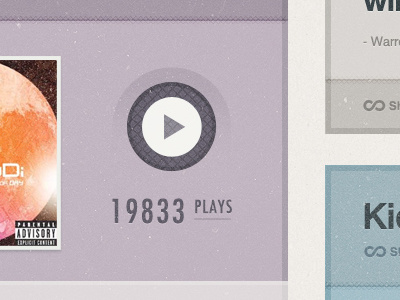 Vintage Play Button by Liam McKay on Dribbble