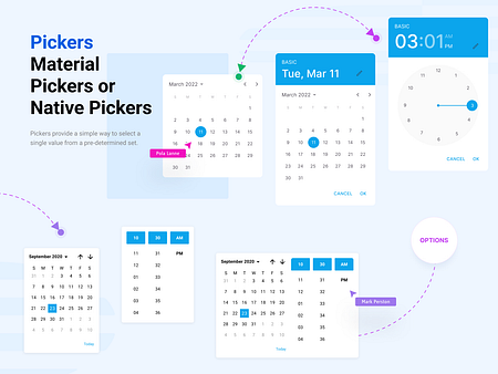 Time pickers in UI design | patterns and examples by Valeria SAViNA on ...