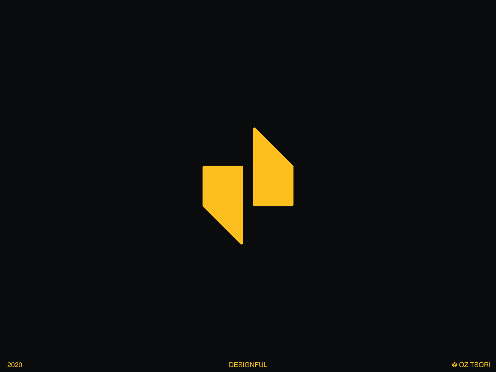 Designful Logo by Oz Tsori on Dribbble