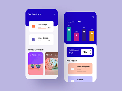 Mobile App Dashbaord by Dmitry Aleinikov on Dribbble