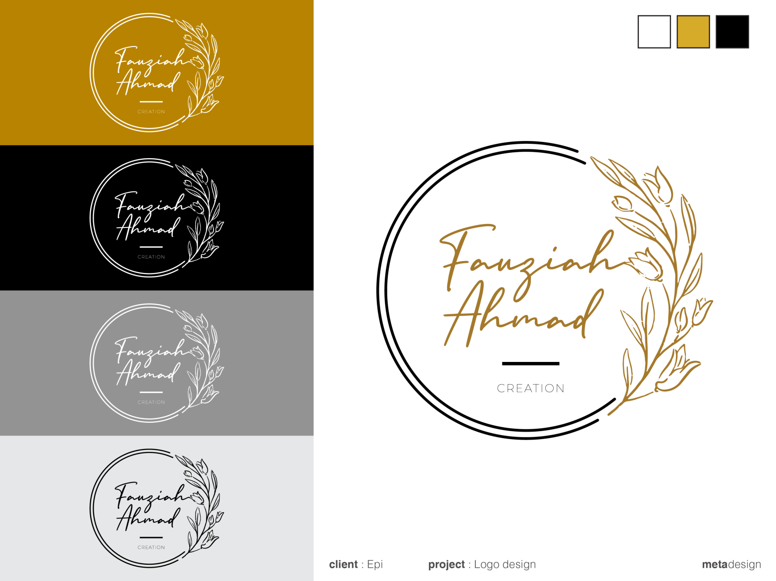 Fauziah Dribble Template 04 by Muhammad M.M Akram on Dribbble