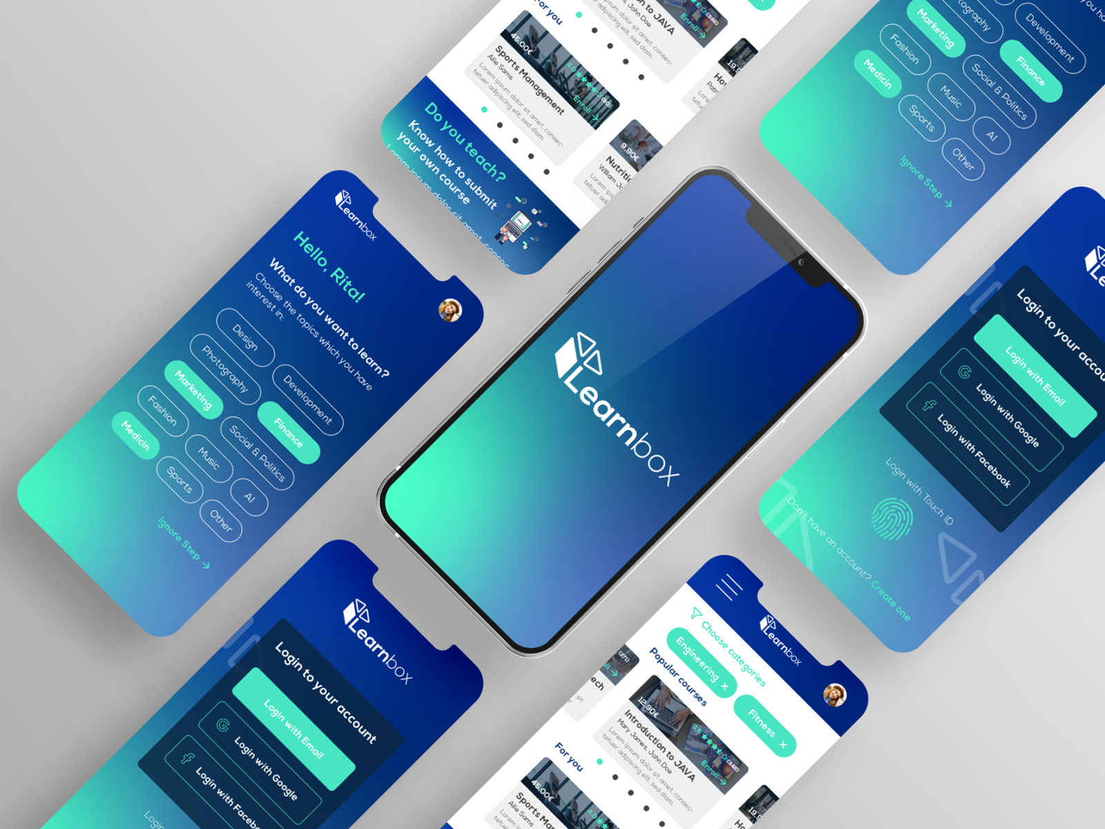 Learnbox by Rute Cotrim on Dribbble