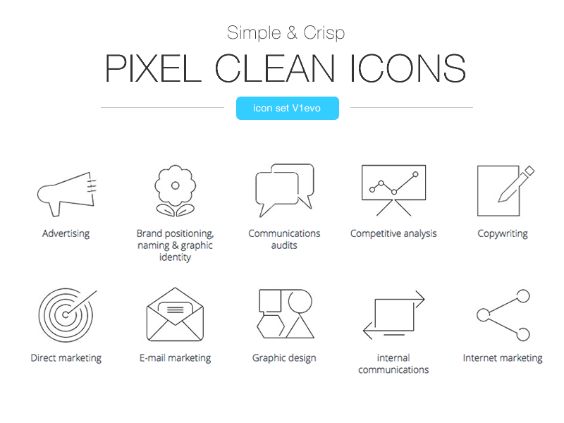Evo Icon set by Shakil Ali on Dribbble