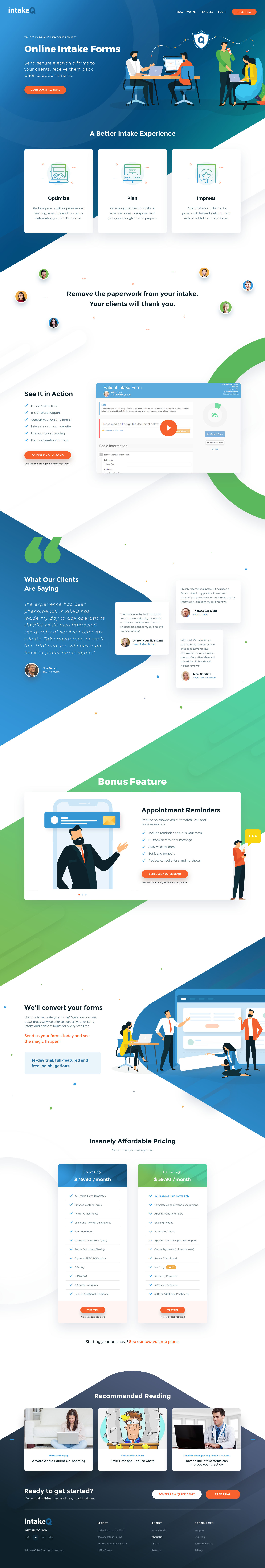 intakeQ Rebrand by Shakil Ali on Dribbble