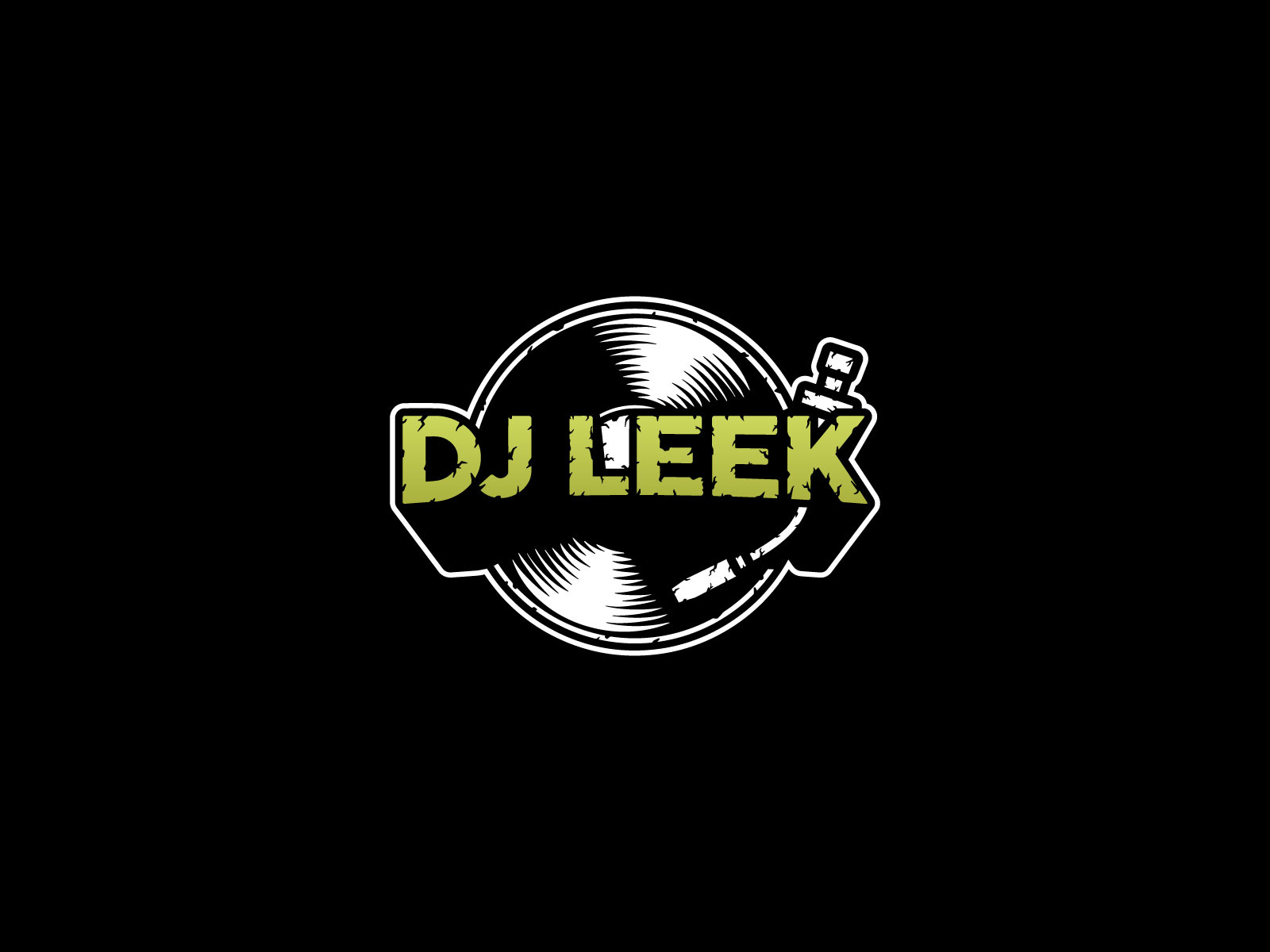 DJ Leek Logo by Bharat on Dribbble