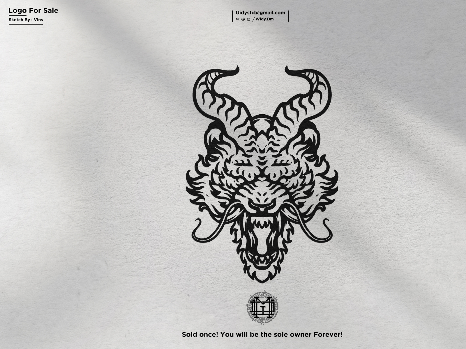 Tiger Horn Logo by Widydm on Dribbble