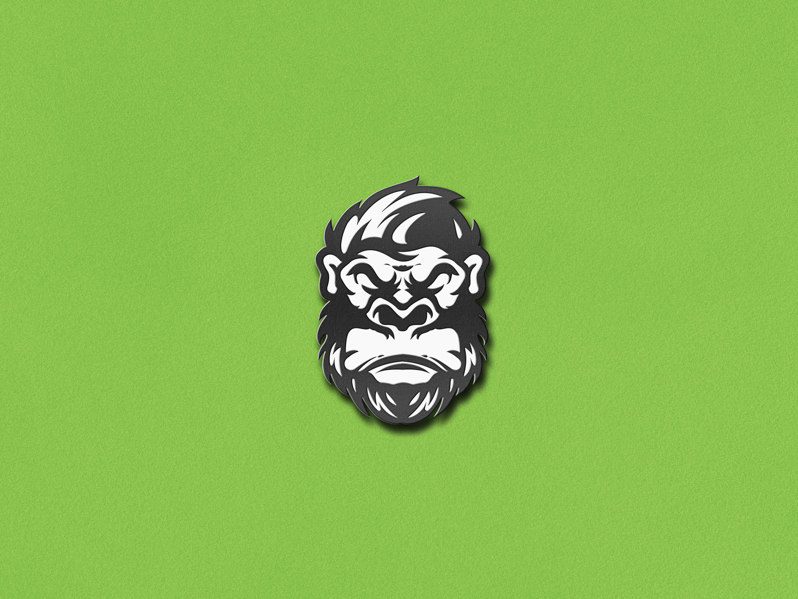Gorilla Mascot Logo by Widydm on Dribbble