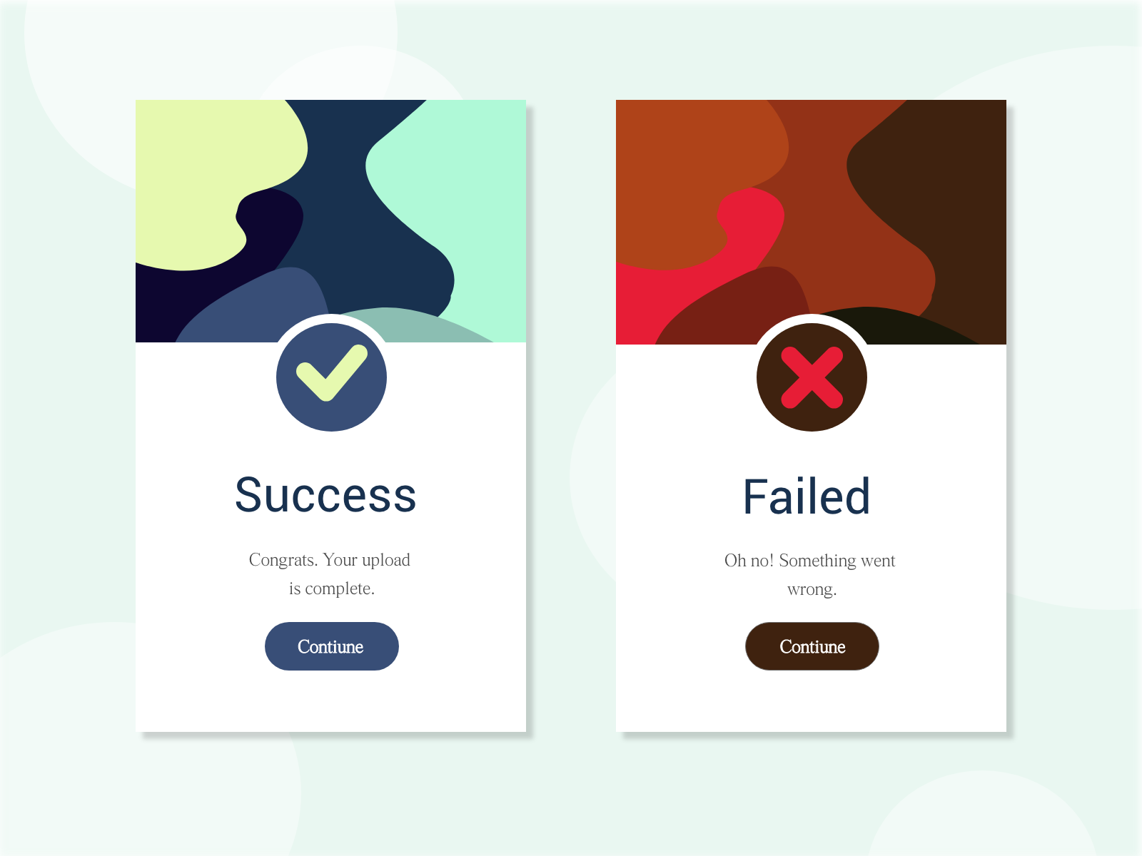 Daily UI - Flash Message by Young-ah Kim on Dribbble