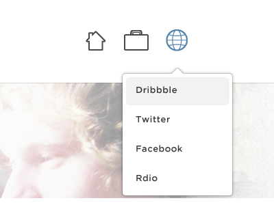 Drop down by Tom Bennett on Dribbble
