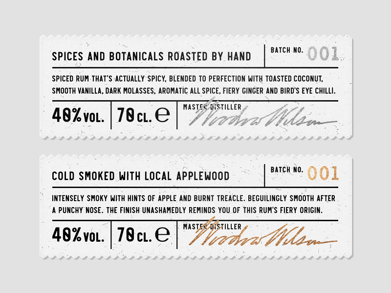 Burning Barn Rum Batch Labels by 𝔅𝔢𝔰𝔱𝔖𝔢𝔯𝔳𝔢𝔡𝔅𝔬𝔩𝔡 for Unseen Studio® on ...