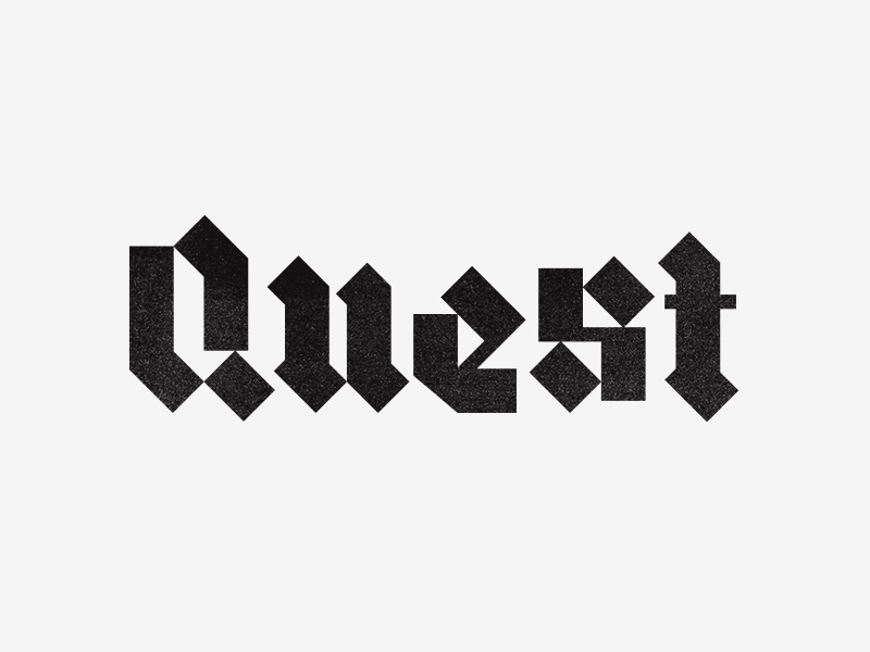 Blackletter XIV by Kendrick Kidd on Dribbble