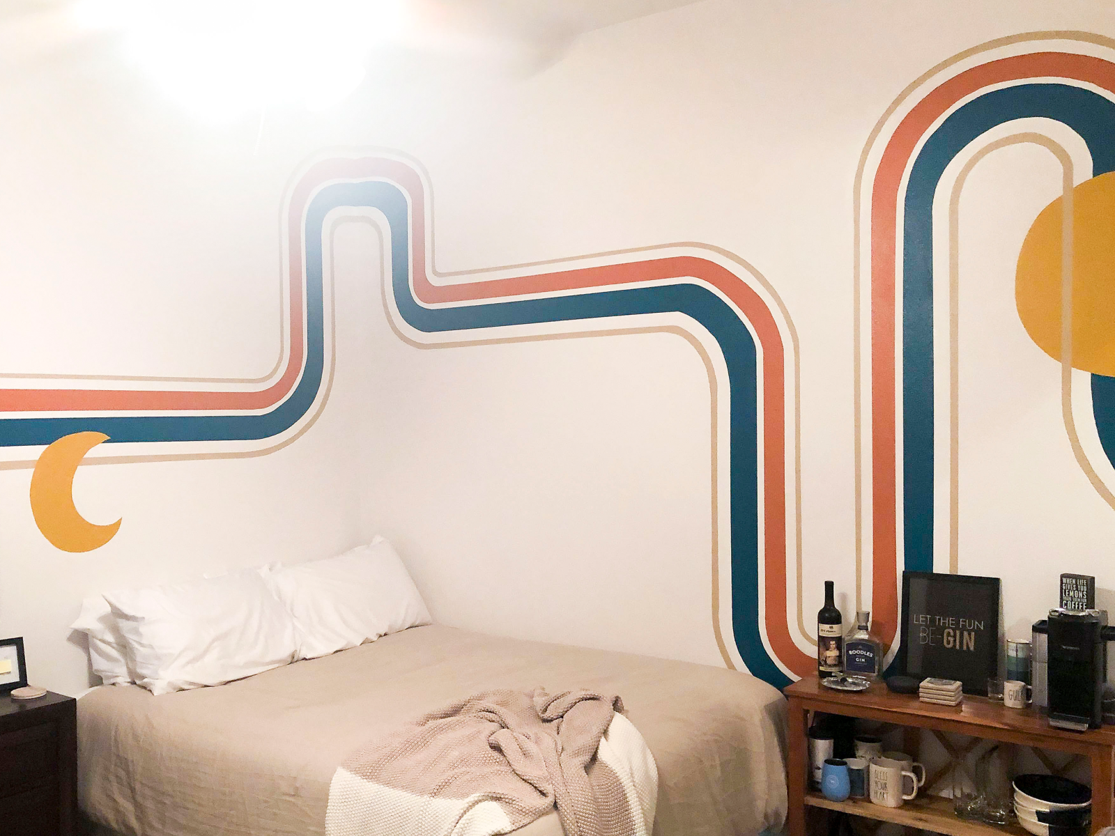 Desert Stripes Mural by Kelli Willcoxson on Dribbble