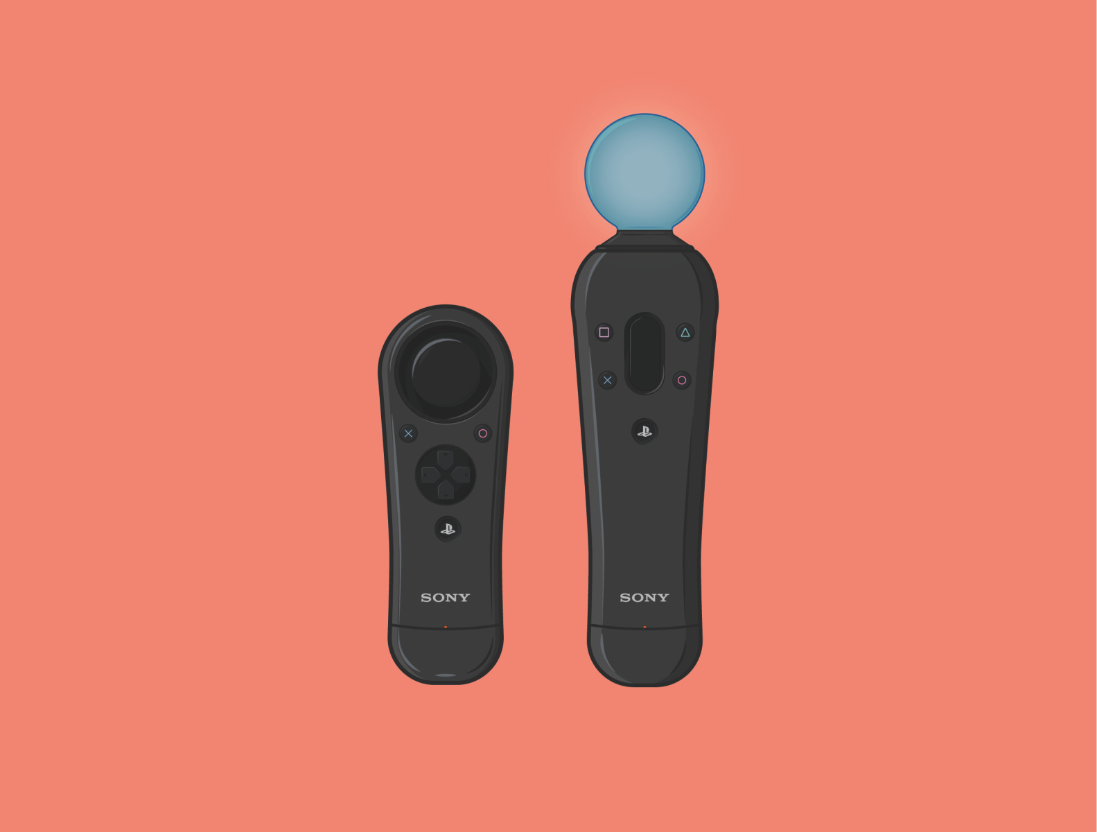 PLAYSTATION MOVE by Aissam Graphics on Dribbble