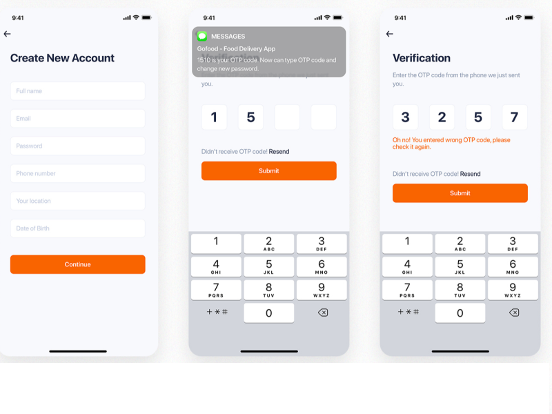 Create Account by Sandeep Mamnoor on Dribbble