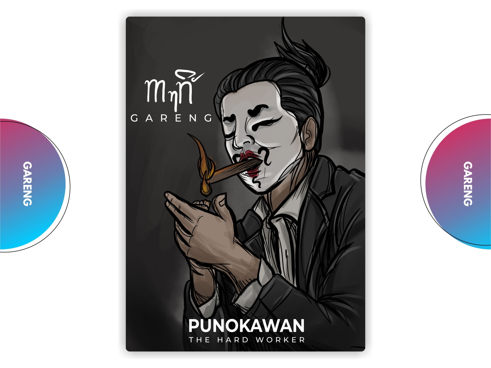 gareng the punokawan by Agung Putro on Dribbble