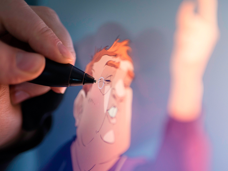 Character design process by Vivien Bertin on Dribbble