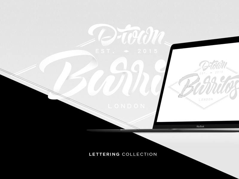 Logo - Lettering process by Vivien Bertin on Dribbble