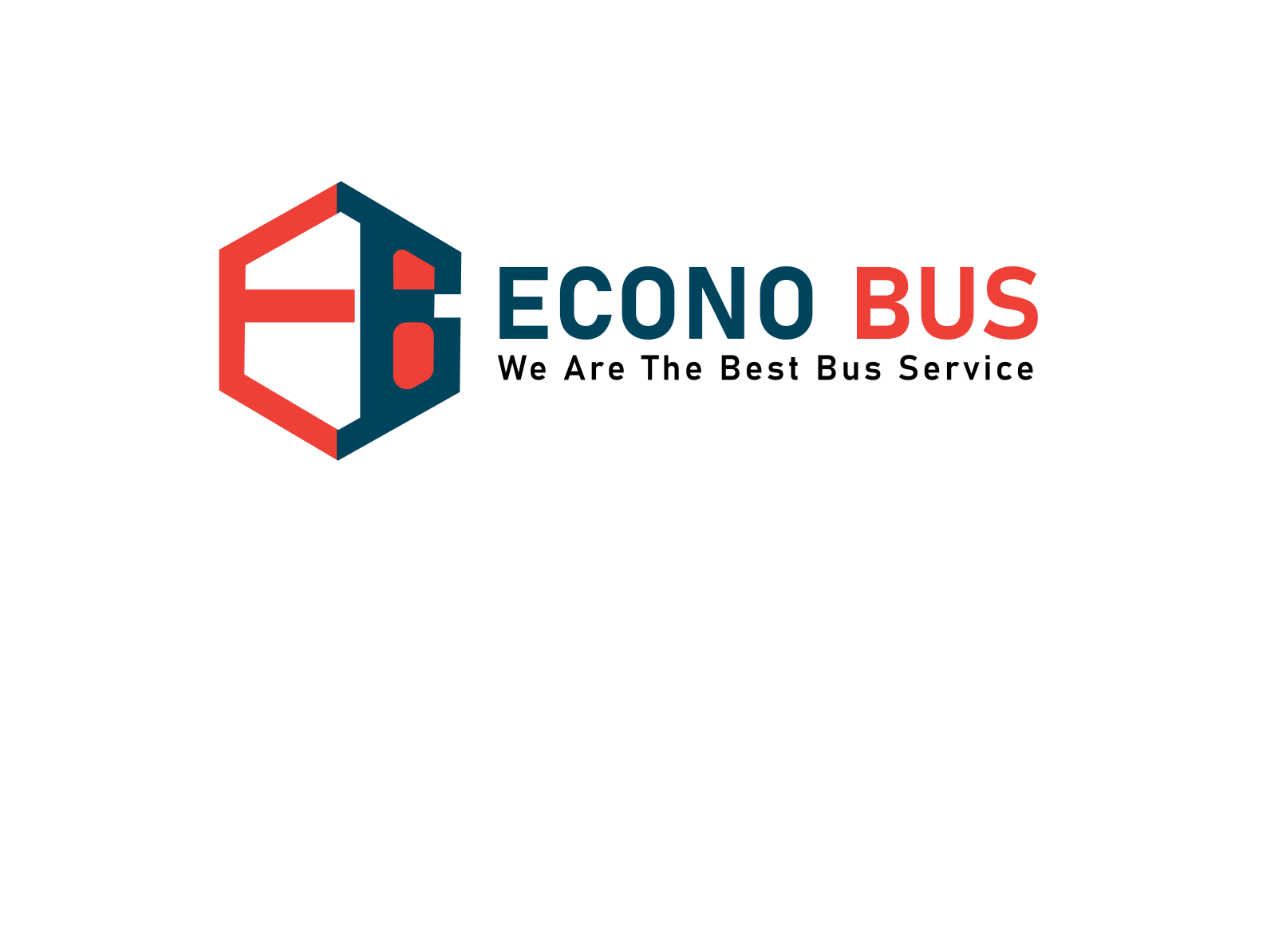 Econo Bus service company branding logo design by EveryBrandBD on Dribbble