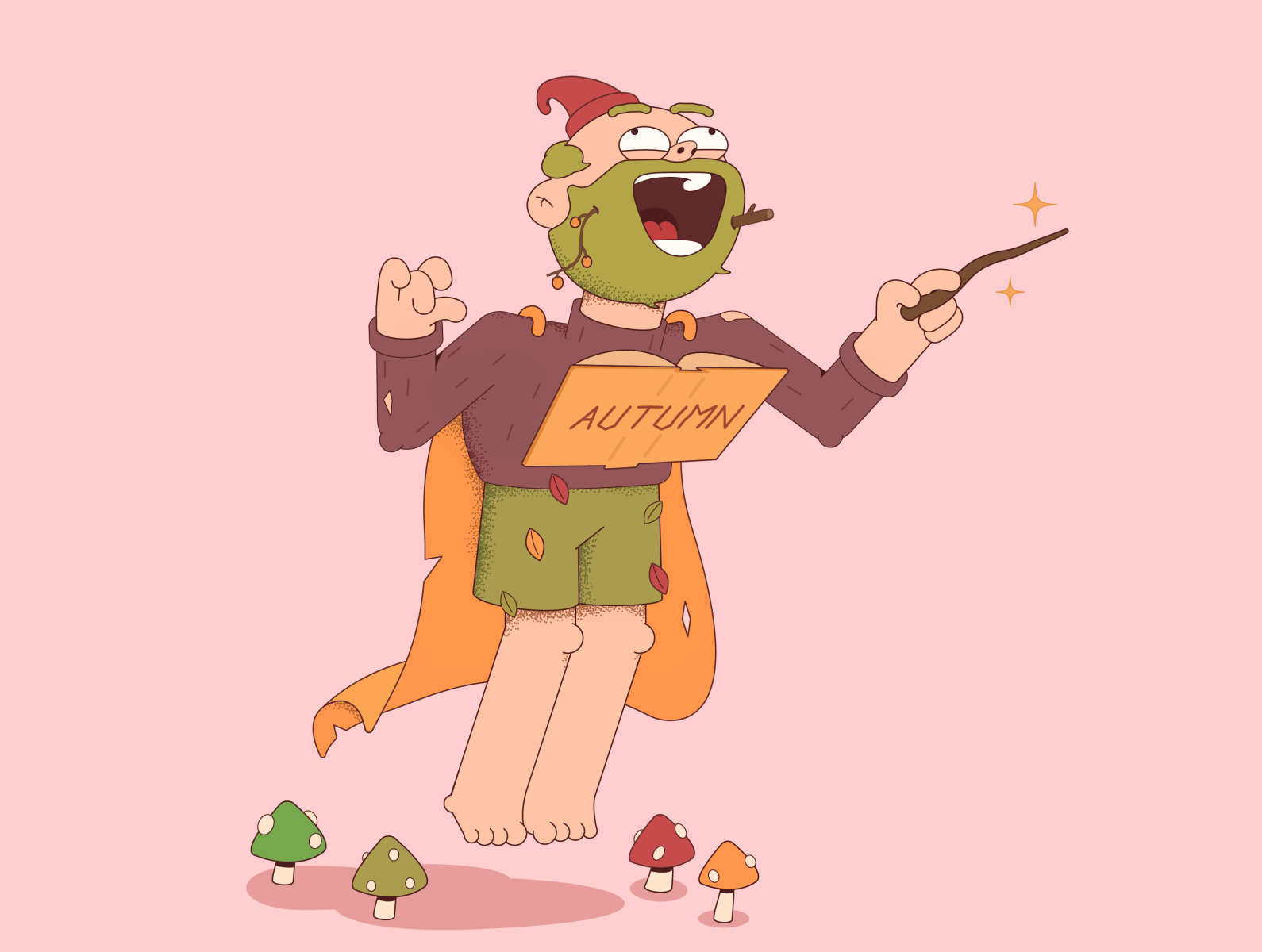 autumn wizard by NaKaTo on Dribbble