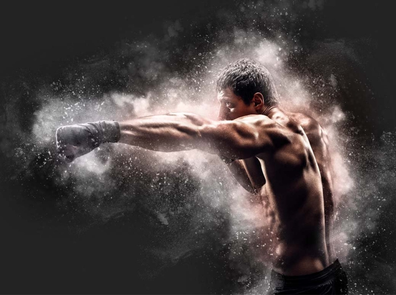 Easy Dust Explosion Photo Effect by MRI STUDIO on Dribbble