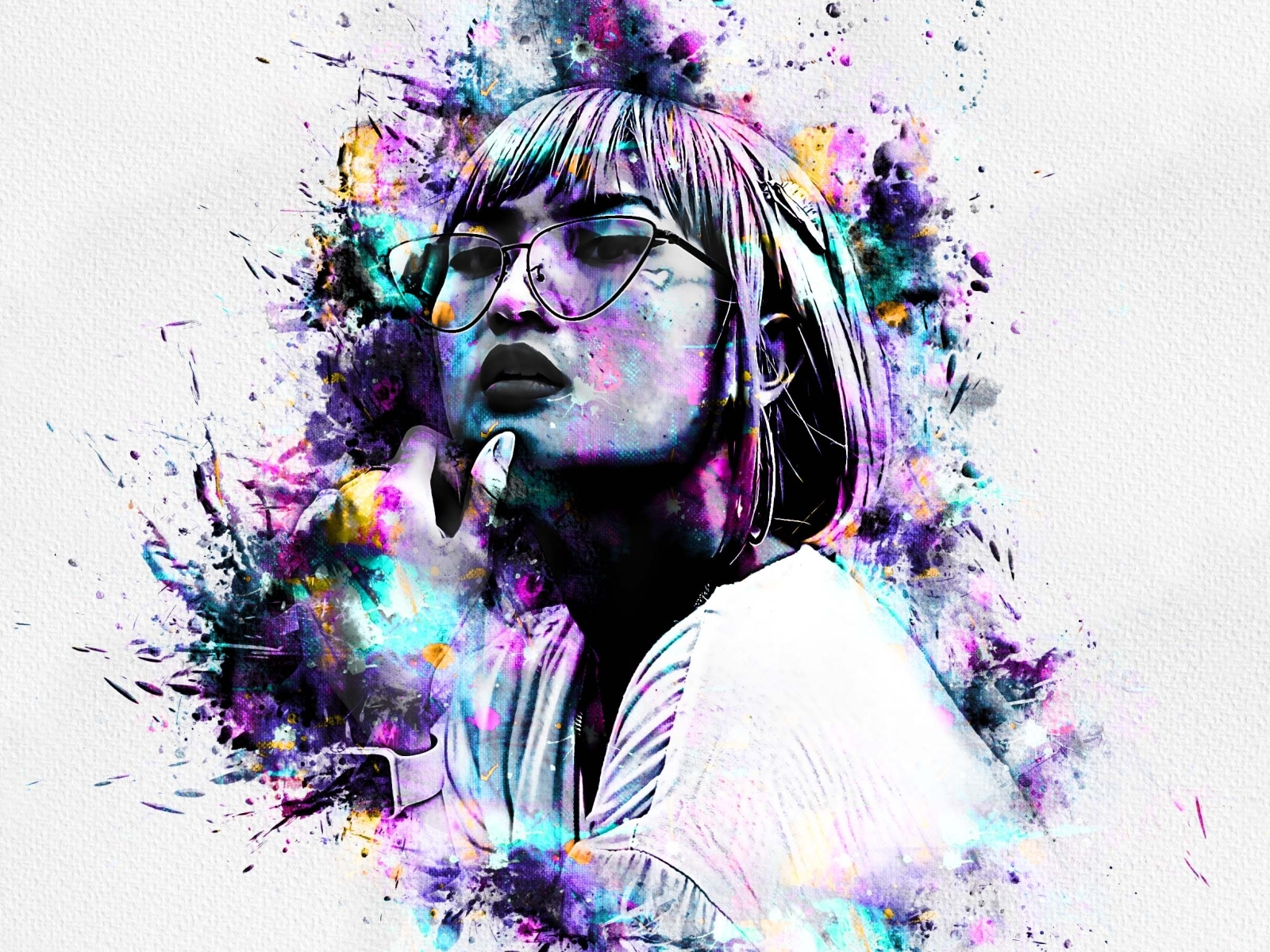 Alcohol Ink Photo Effect by MRI STUDIO on Dribbble