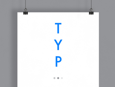 Typing | Typographical Poster by Karl Bembridge on Dribbble