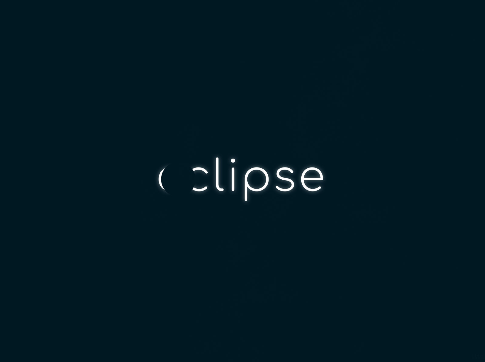 Eclipse | Typographical Project by Karl Bembridge on Dribbble